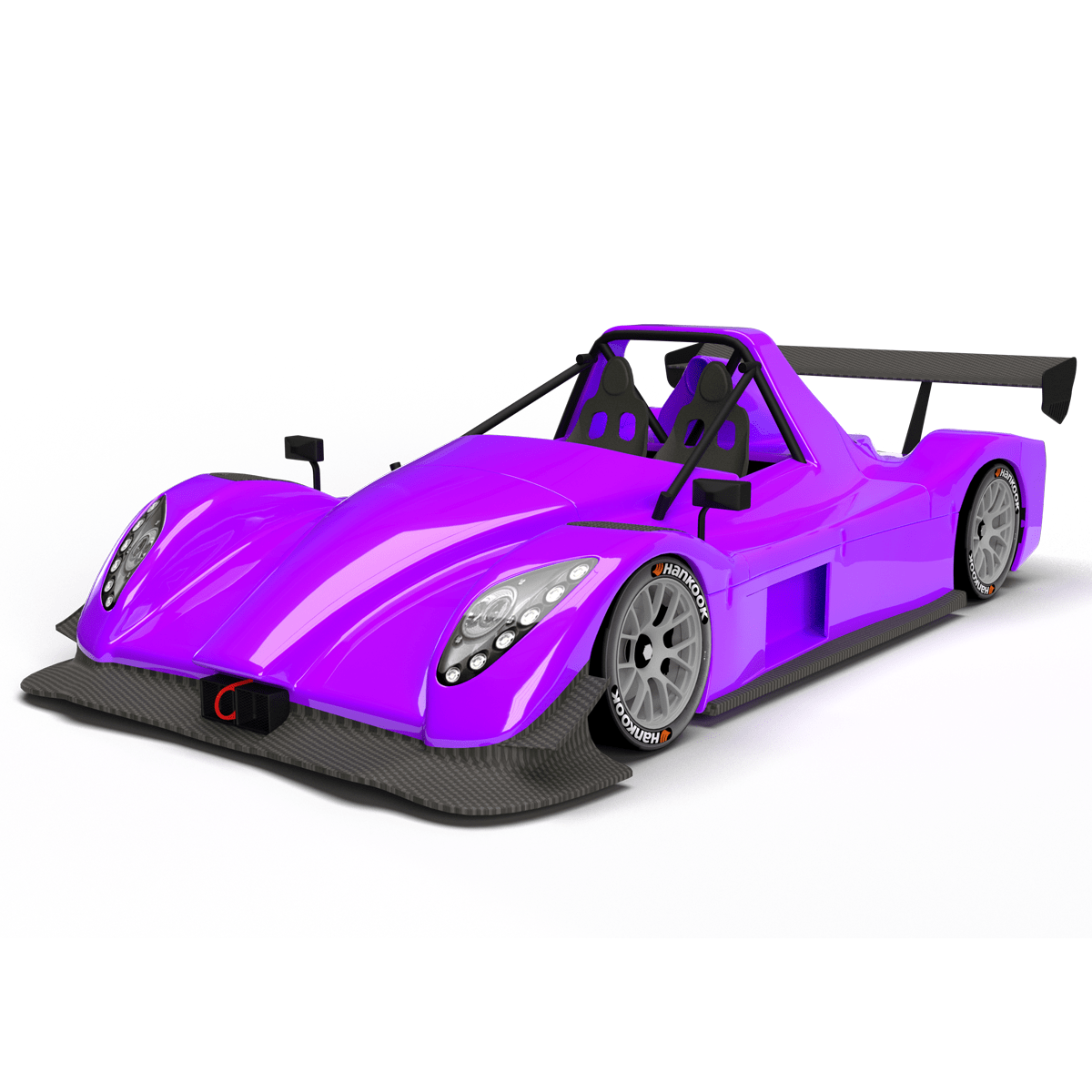 Radical SR3 XX 3D livery template model - Motorsport Graphics