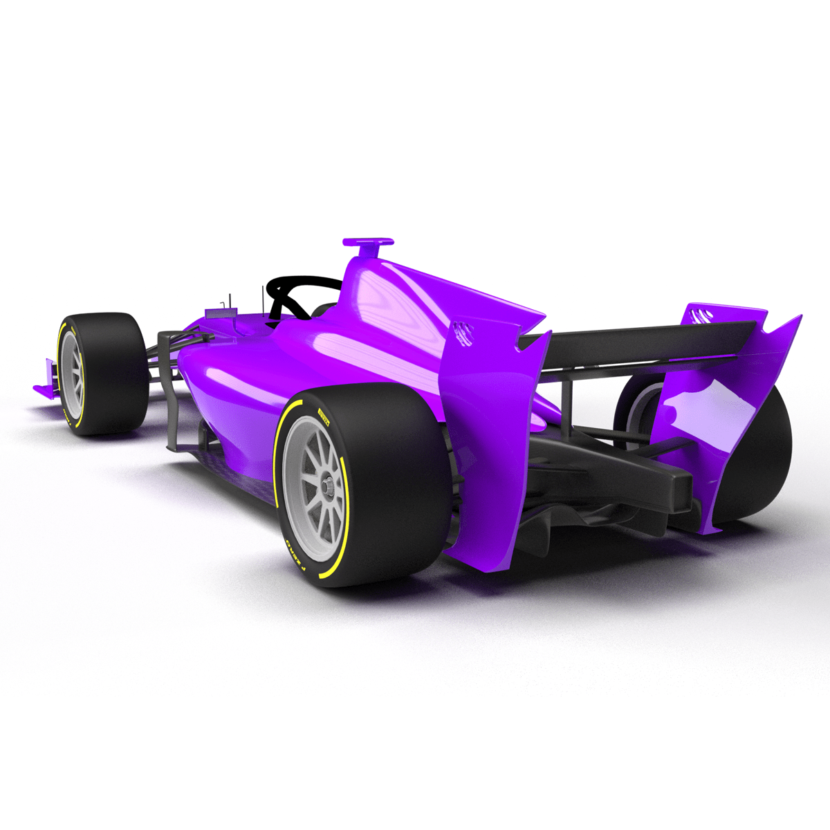 Dallara Formula 2 3D livery template model - Motorsport Graphics