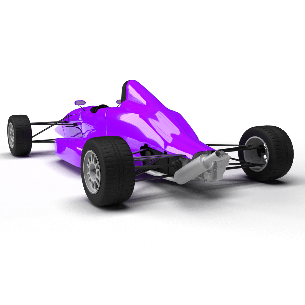Formula Ford - Spectrum 3D Model | 2D Race Car Model Templates